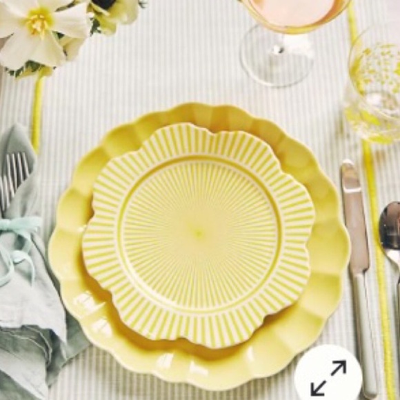 Anthropologie | Dining | Anthropologie Plates Set Of Four Glazed ...